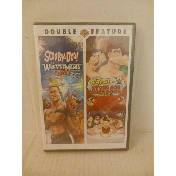 WWE | Media | Scoobydoo Wrestlemania The Flintstones Wwe Stone Age Smackdown Dvd | Poshmark